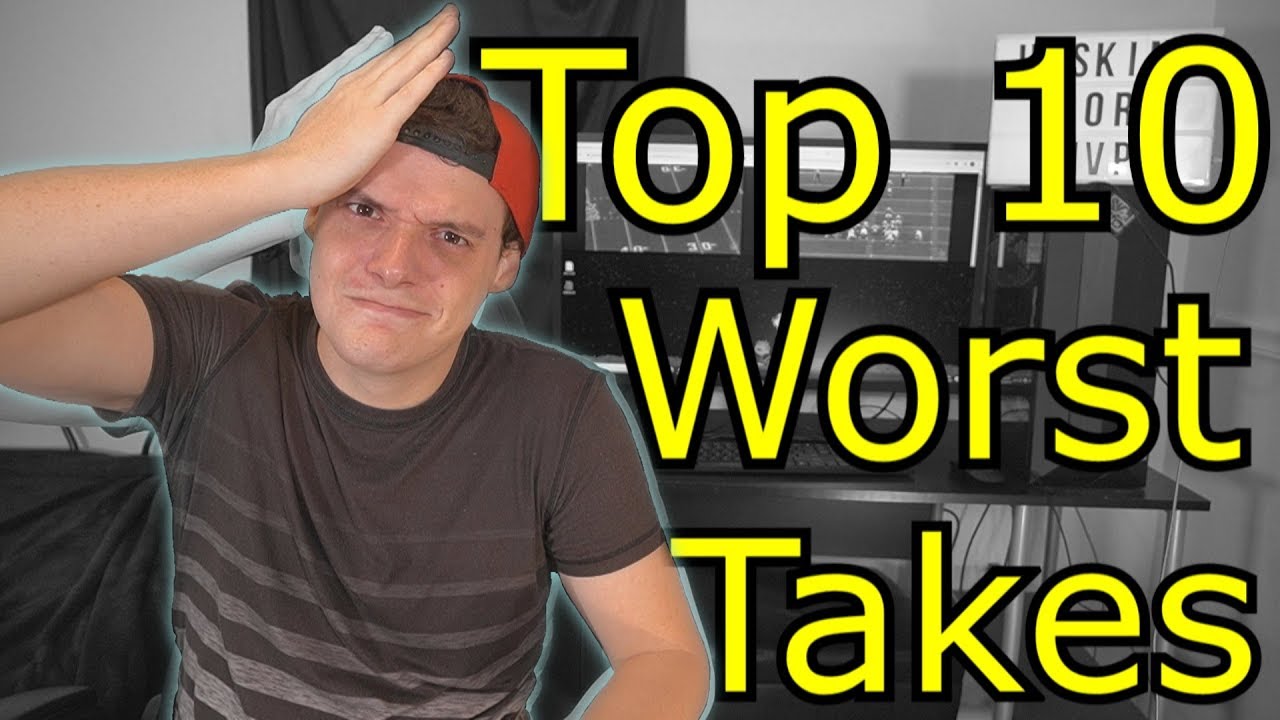 My TOP 10 worst takes/biggest mistakes of the 2019-2020 season - YouTube
