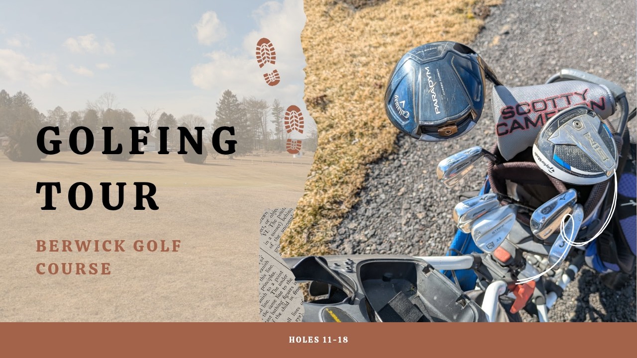 Relaxing Golf Round in 4K | 8 Holes of Ambient Golfing - YouTube