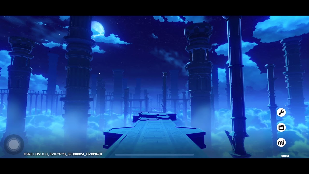 [Genshin] Scenery - Loading Screen at Night [Ambient] - YouTube