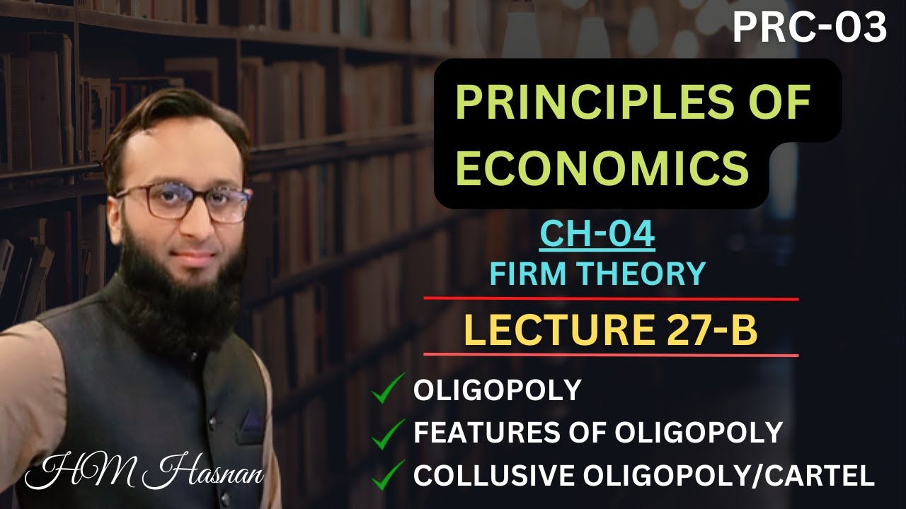 #PRC-03 #Economics l CH-04 l LECTURE-27 B l (#HM #Hasnan) - YouTube