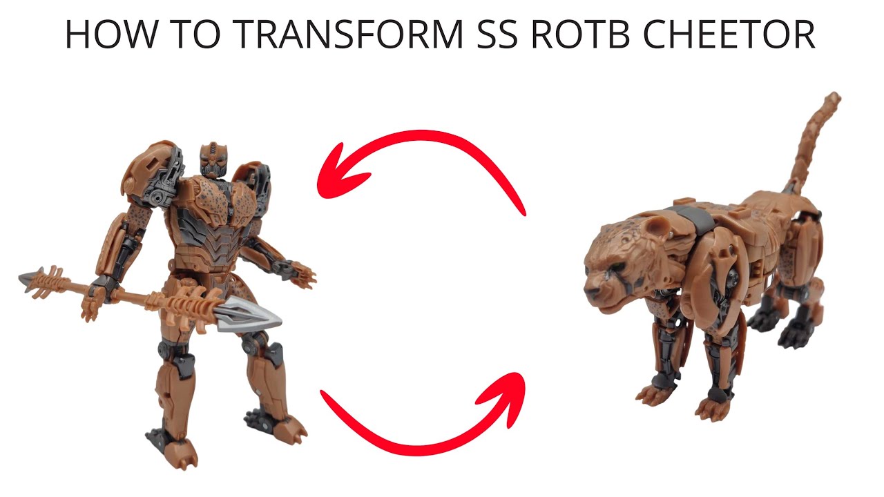 How to transform Transformers Studio Series 98 Rise of the Beasts ...