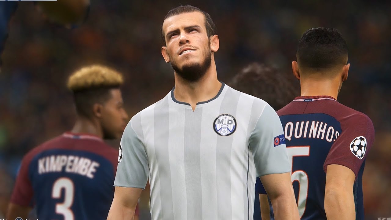 PES 2018 - PSG vs Real Madrid - UEFA Champions League Gameplay (PS4 HD ...