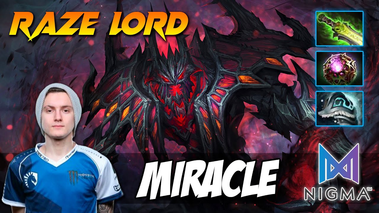 Miracle Shadow Raze Lord - Dota 2 Pro Gameplay [Watch & Learn] - YouTube