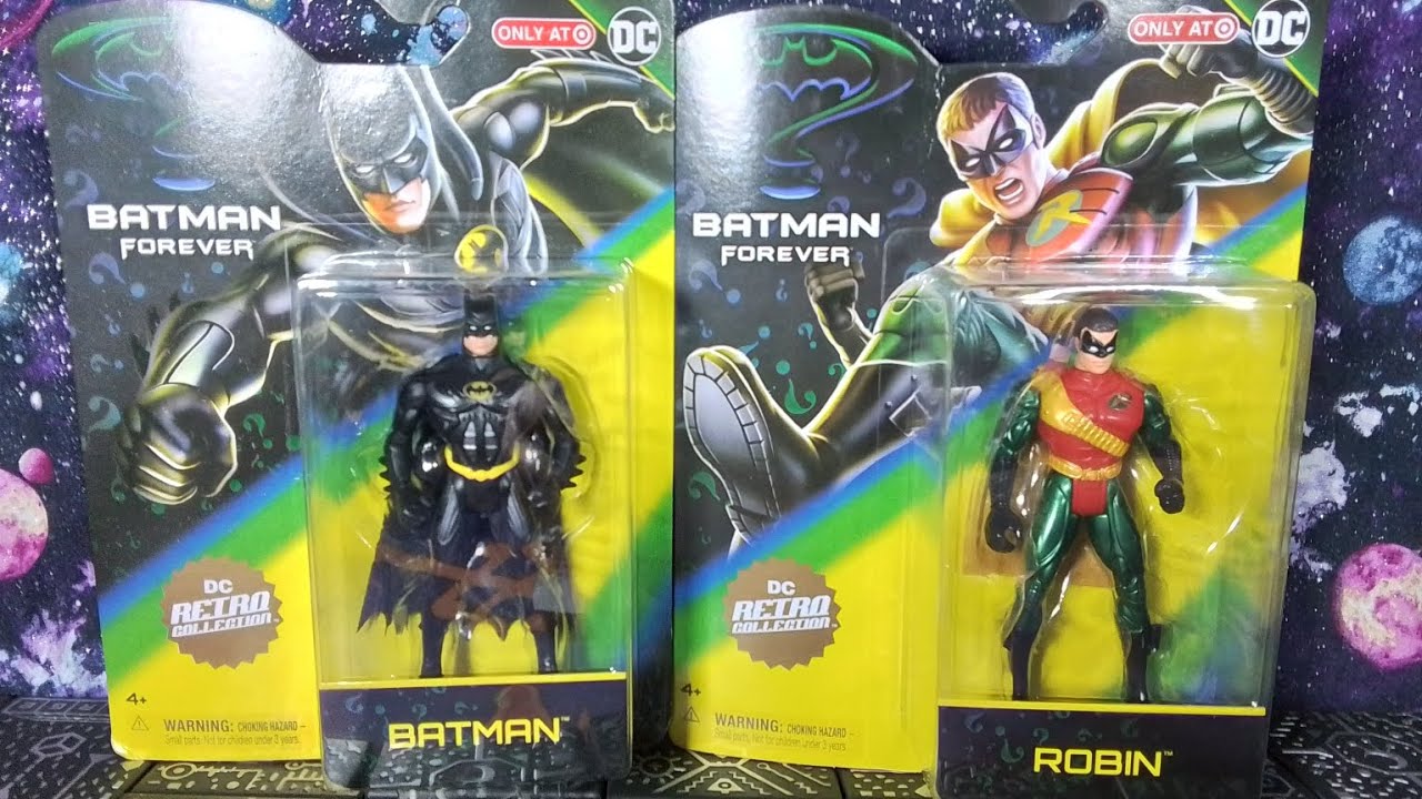 Target Exclusive Batman & Robin Spinmasters Batman Forever Action ...