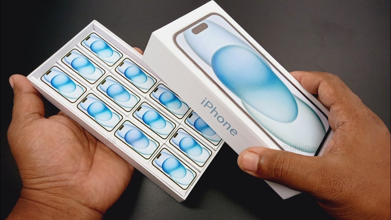 Special unboxing of Apple iPhone 15 | Minibox - YouTube