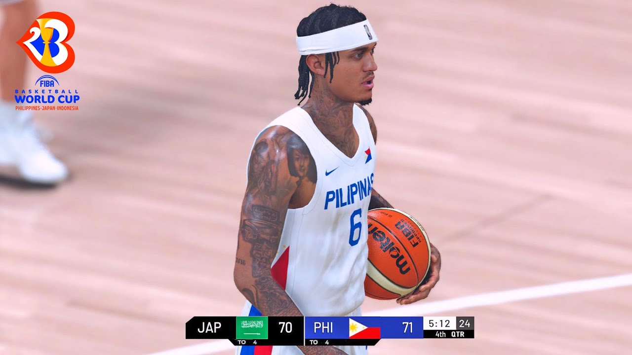 NBA 2K23 Ultra Modded FIBA | Gilas Pilipinas vs Saudi Arabia Full Game ...