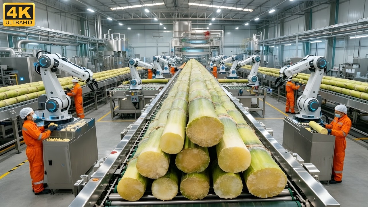 Inside a $50M Sugar Factory Processing 5,000 TONS Daily | Full ...