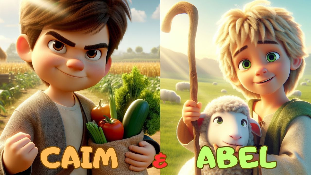 Caim e Abel - História infantil - YouTube