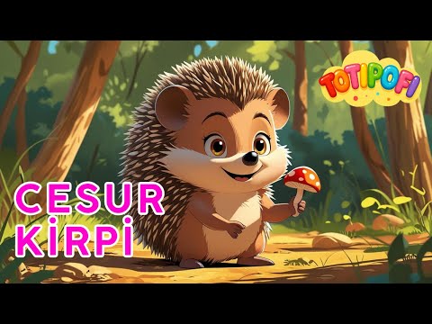 Minik Kirpinin Cesareti🦔 – Cesaret Temalı Çocuk Masalı🧒 | 3+ Yaş