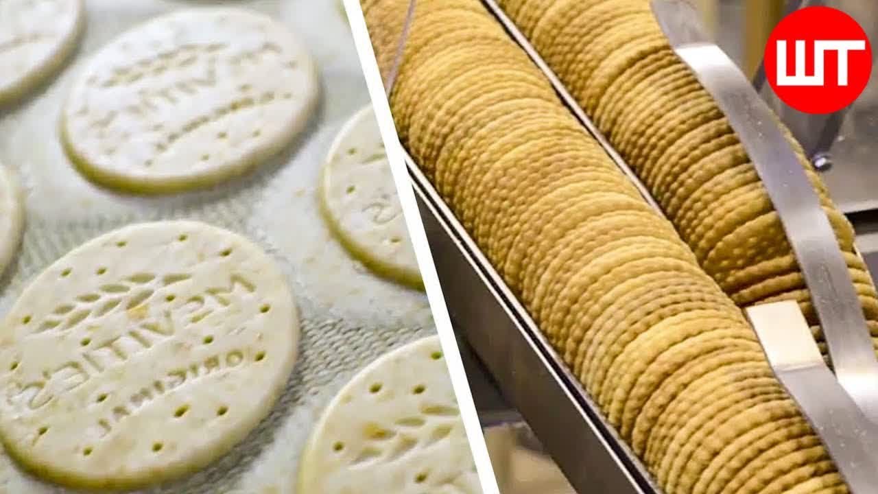 Biscuit Factory Process | How Biscuits Are Made In Factory - YouTube