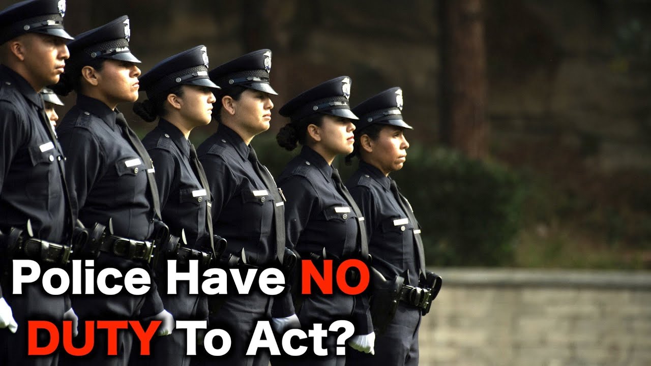 Do Police Have To Protect You? - YouTube