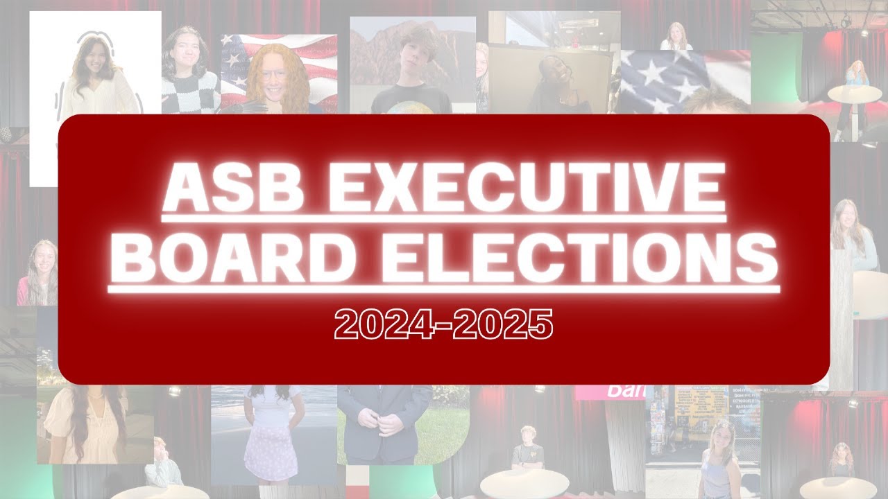 ASB Executive Board Elections - YouTube