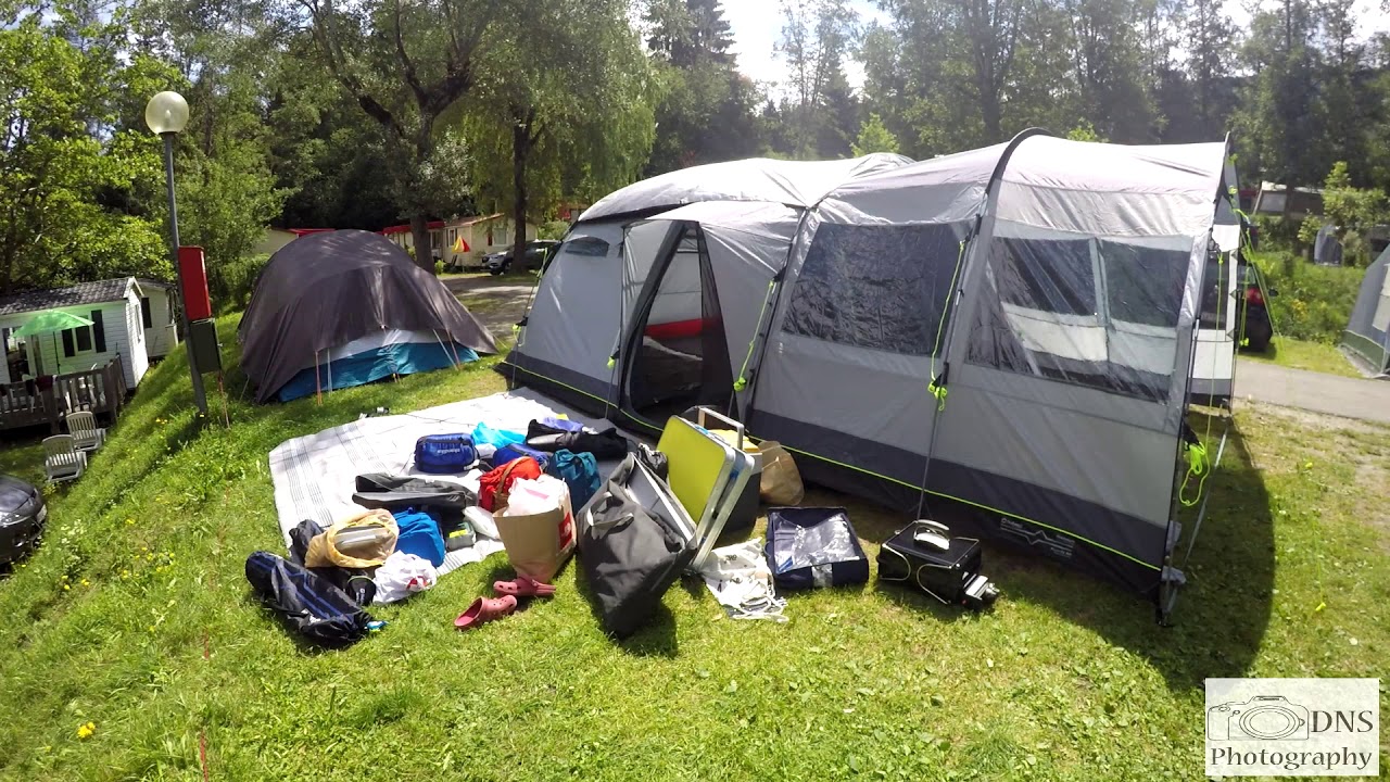 Outwell Nevada MP mit Front Extension und Dual Protektor - YouTube
