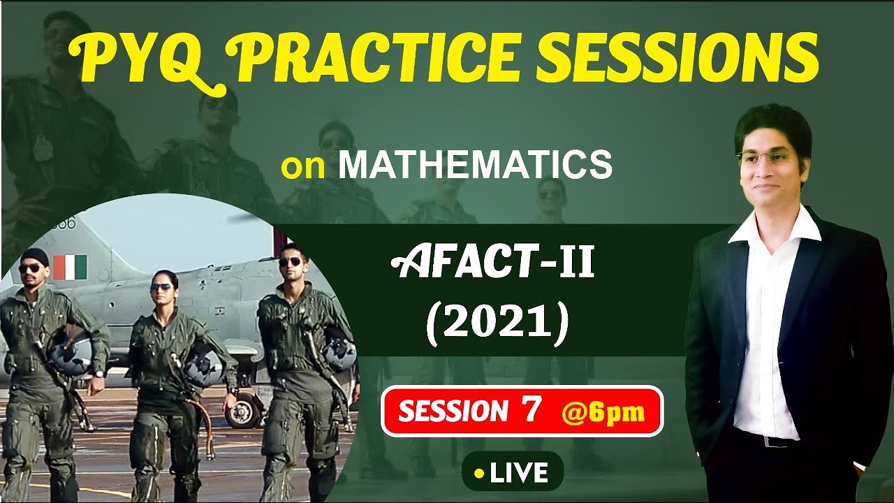 PYQ PRACTICE ON MATHEMATICS AFCAT 2 ! SESSION-7....!!!! - YouTube
