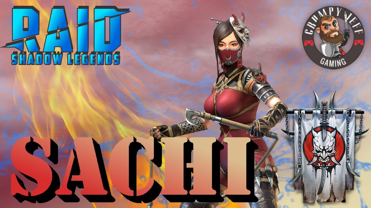 Raid Shadow Legends Sachi Champion Guide Shadowkin Hitter - YouTube
