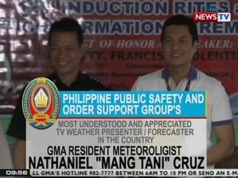 NTG: Nathaniel 'Mang Tani' Cruz, isa sa pinarangalan ng Public Safety ...