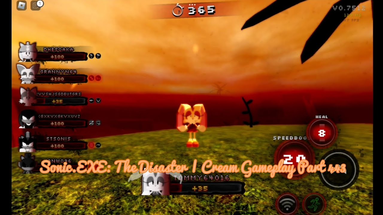 Sonic.EXE: The Disaster | Cream Gameplay Part 443 - YouTube