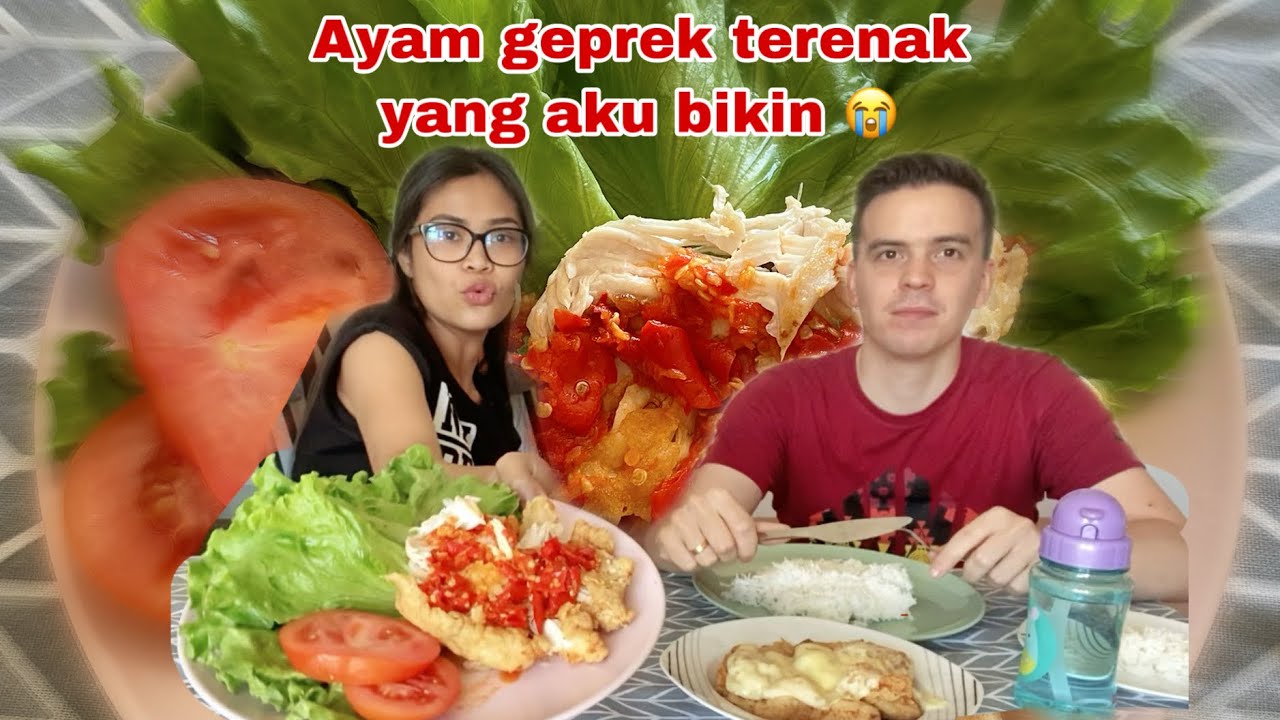 BIKIN AYAM GEPREK ALA BENSU, DIGANGGUIN ANAK LAGI MAKAN - YouTube