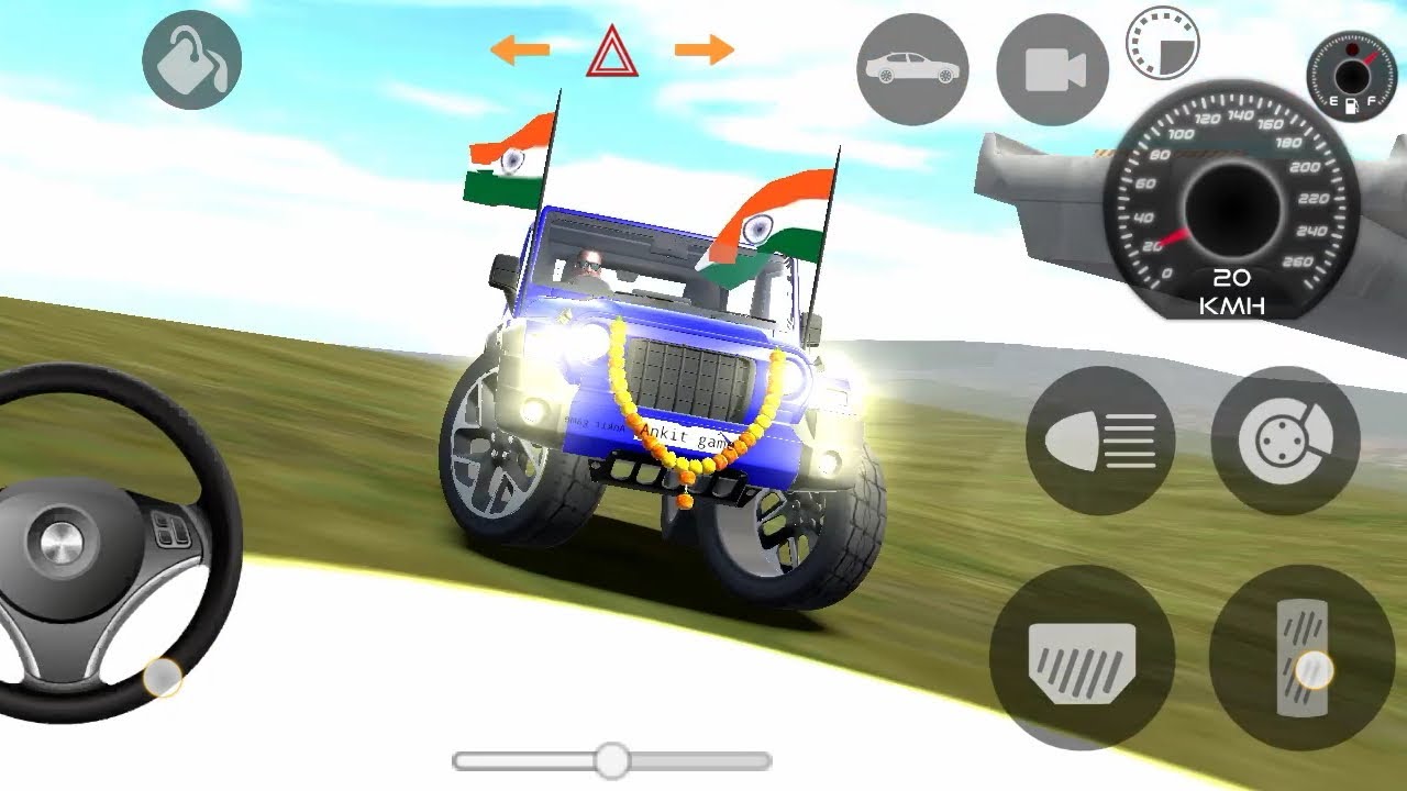 mahindra thar super car race - YouTube