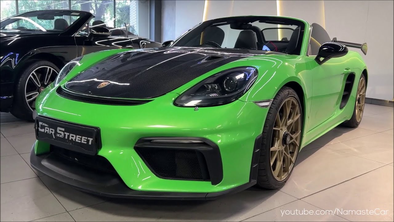 Porsche 718 Boxster with GT4 Kit 2020- ₹1.1 crore | Real-life review ...