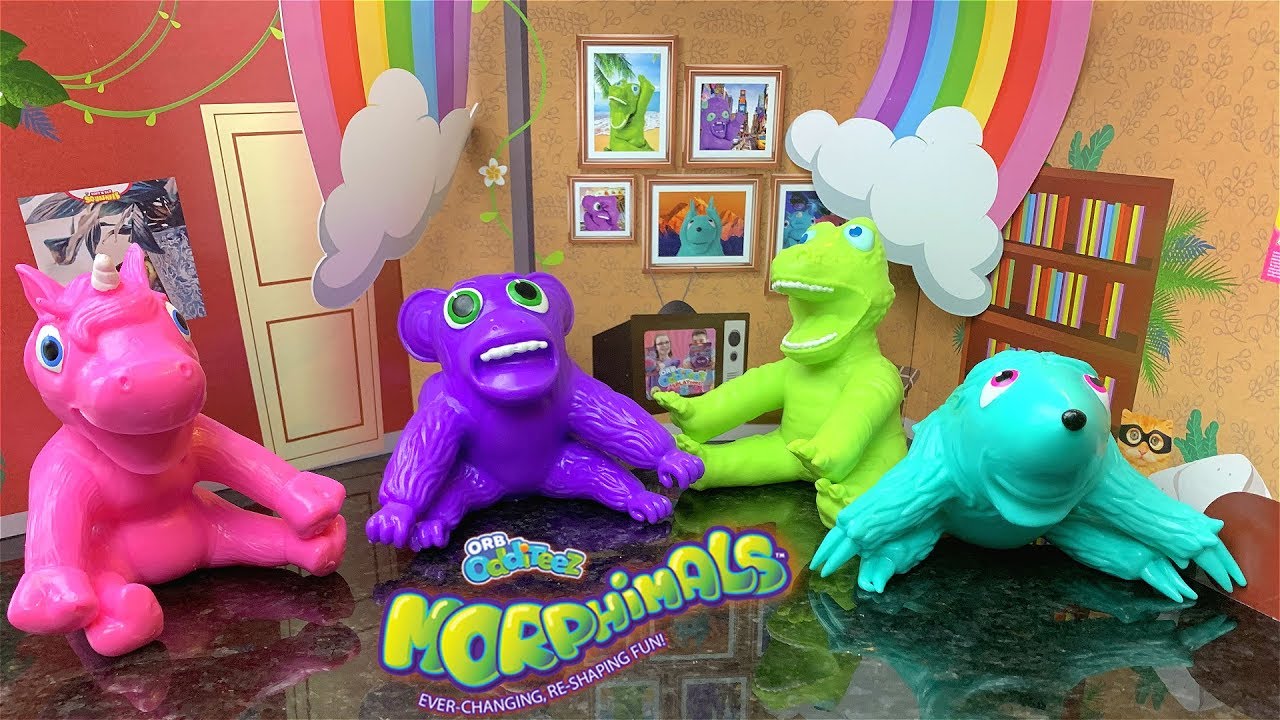 Morphimals SUPER Stretchy Squishy Animals From ORB! Best Squishy Toys ...