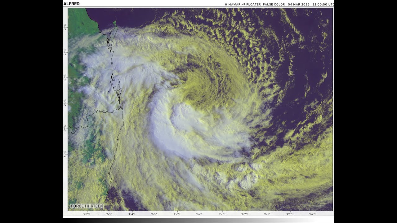 Media Conference Qld Govt re Alfred Cat 2 cyclone March 5, 2025 - YouTube