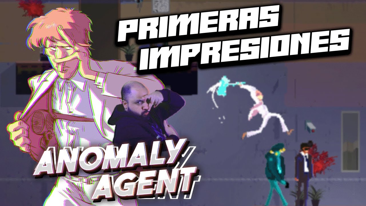 Viajas por portales, conoces gente y les pegas. Anomaly Agent. Gameplay ...