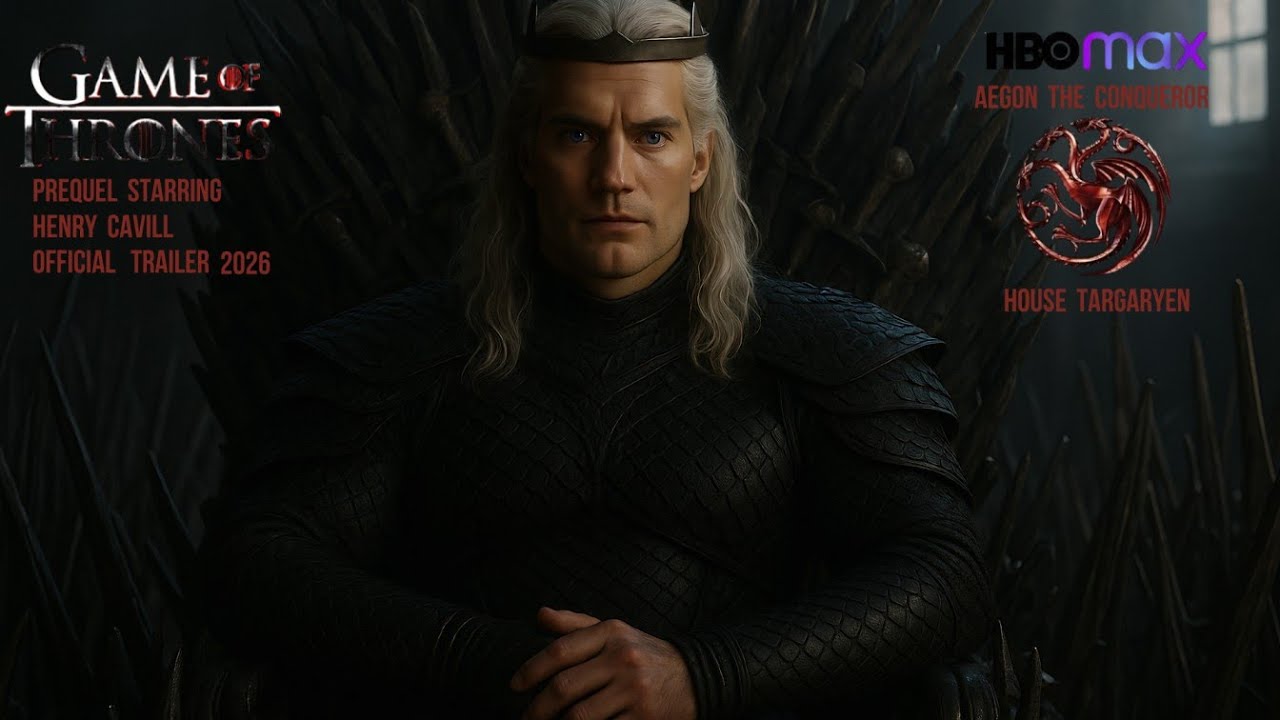 Aegon The Conqueror Official Trailer | ft. Henry Cavill (2026) HBO MAX ...