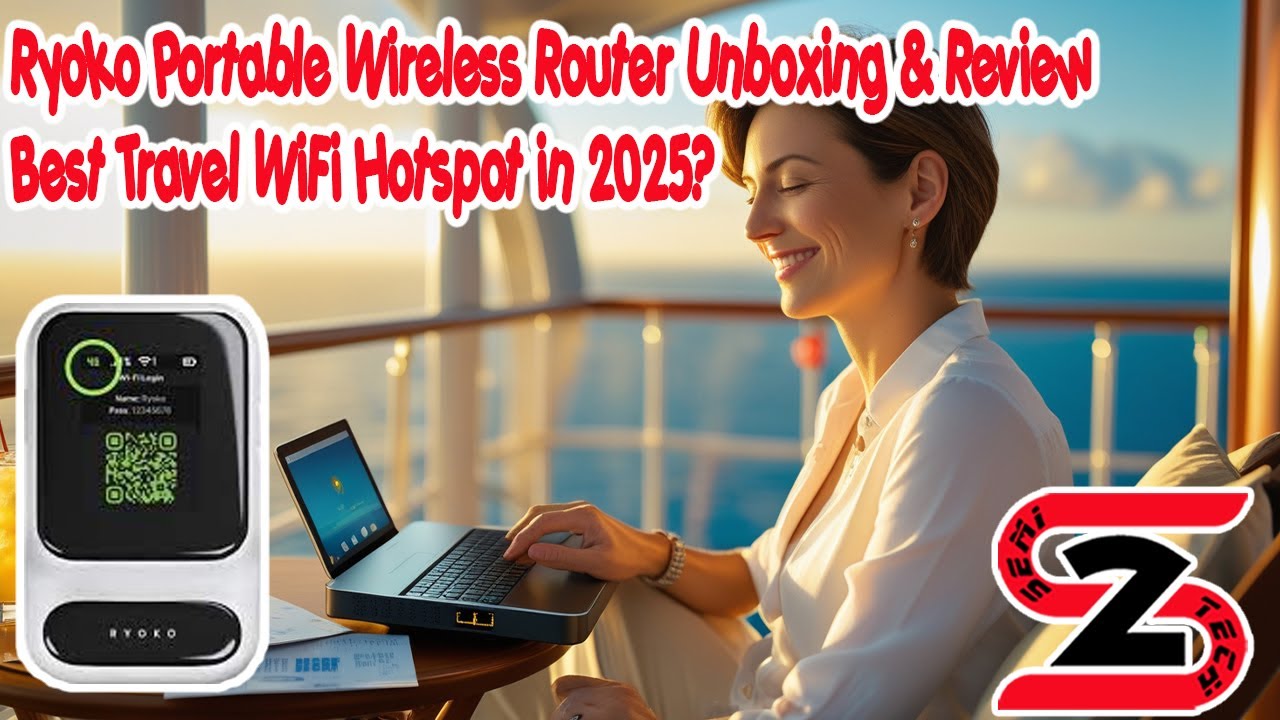 Ryoko Portable Wireless Router Unboxing & Review | Best Travel WiFi ...