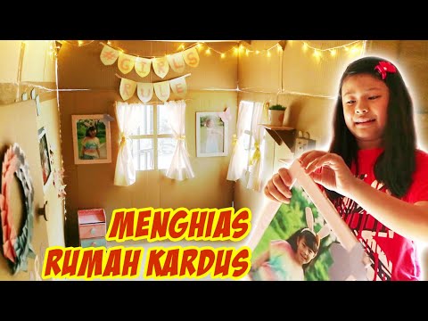GILA !!! MENGHIAS RUMAH KARDUS 3 KAMAR TIDUR | Vlog Drama Lucu | CnX Adventurers
