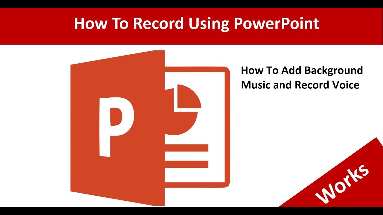 How To Add Voice In PowerPoint Presentation add Voice Over Add How To Add Voice In PowerPoint Presentation add Voice Over Add