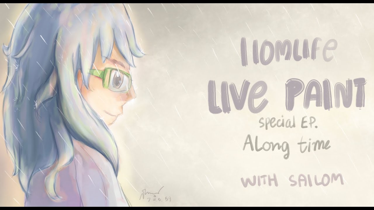 Live Paint Special : Stand long with my paint - YouTube