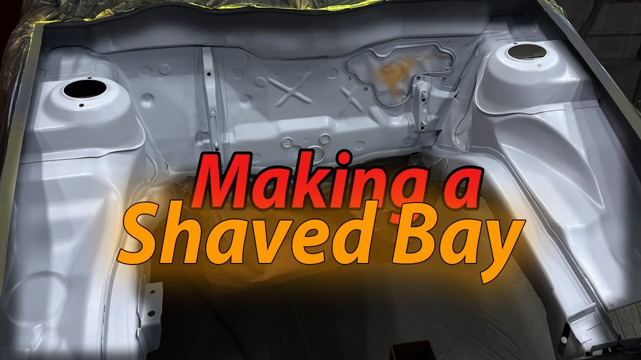 Making a shaved engine bay ! Opel Kadett GSI - YouTube
