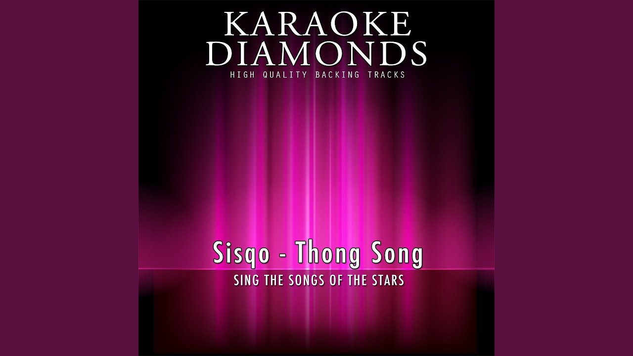 Thong Song (Karaoke Version) (Originally Performed By Originally ...