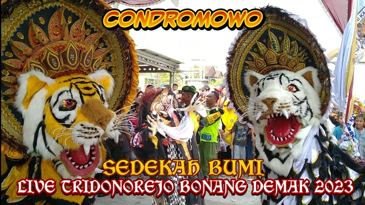 Ngamuk‼️ Barongan Condromowo Mbabar Diacara Sedekah Bumi Lanju Tarian ...