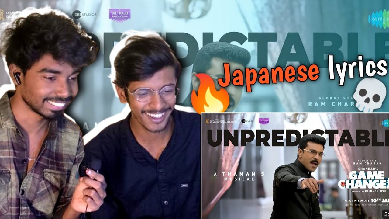 Unpredictable song reaction | Game changer | Ram Charan - YouTube