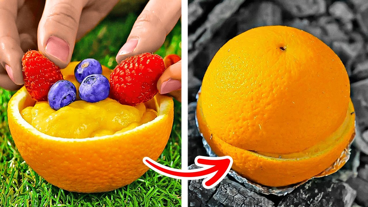 Unusual And Simple Outdoor Cooking Ideas You'll Love || Useful Camping ...
