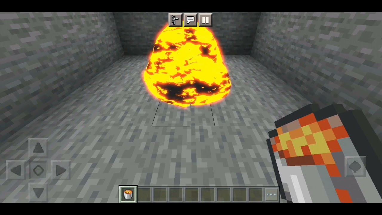 Minecraft Realistic Lava - YouTube