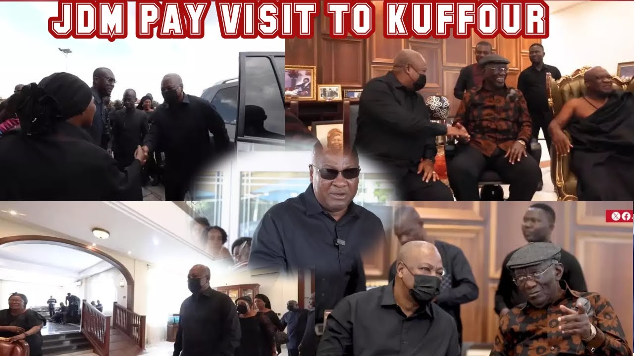 EX. PRESIDENT MAHAMA AND HIS TEAM PAY VISIT TO CONSOLE EX. PRESIDENT ...