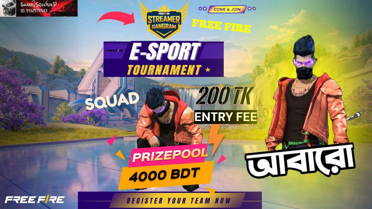 🔴BDT 4000 TK 🔴SQUAD TOURNAMENT AGAIN 2025 🔴 M2 IS LIVE 🥰#freefirelive # ...