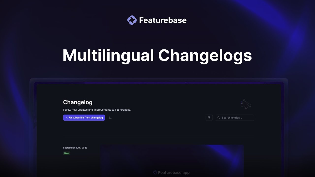 Featurebase | Translating Changelogs - YouTube