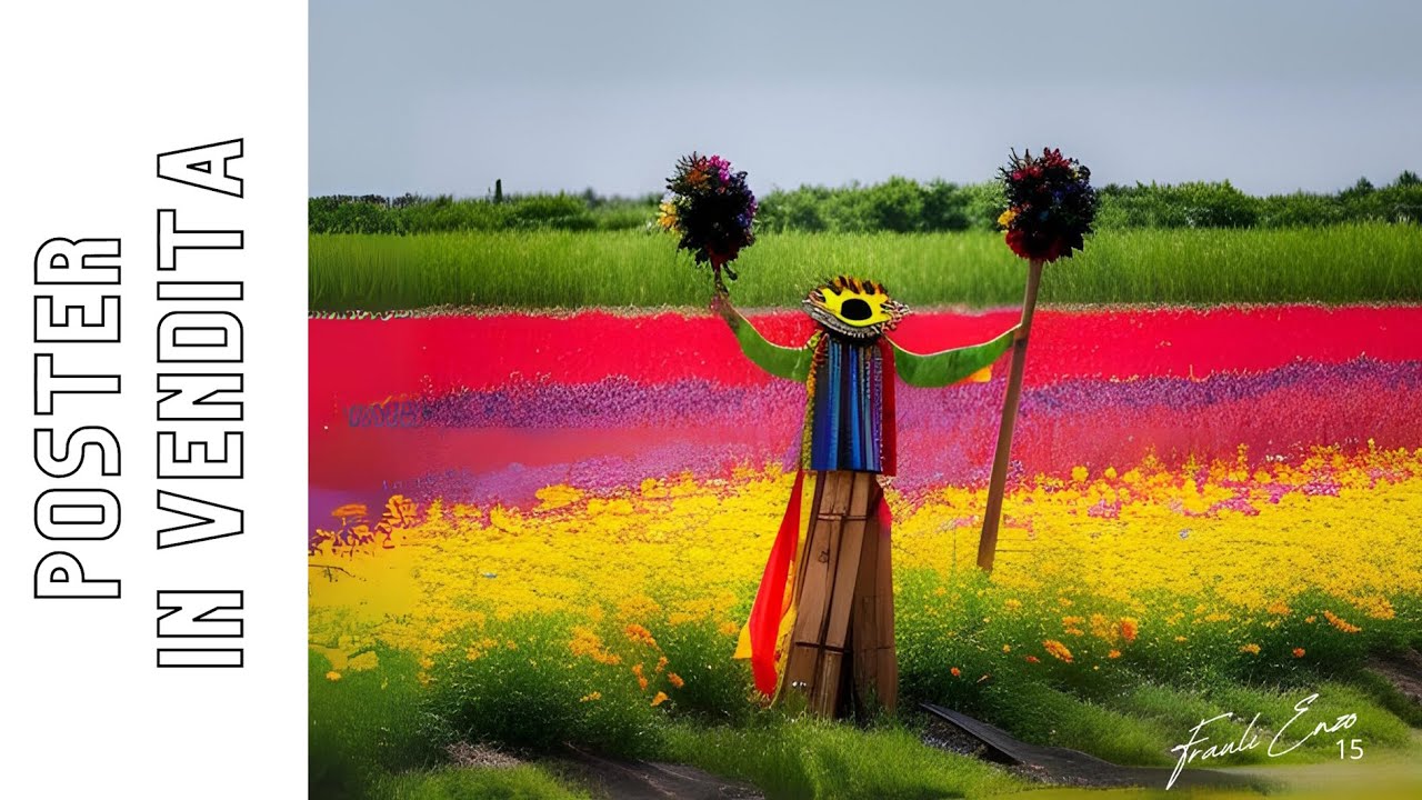 15 Poster fotografico di Spaventapasseri, Certificato e numerato ...