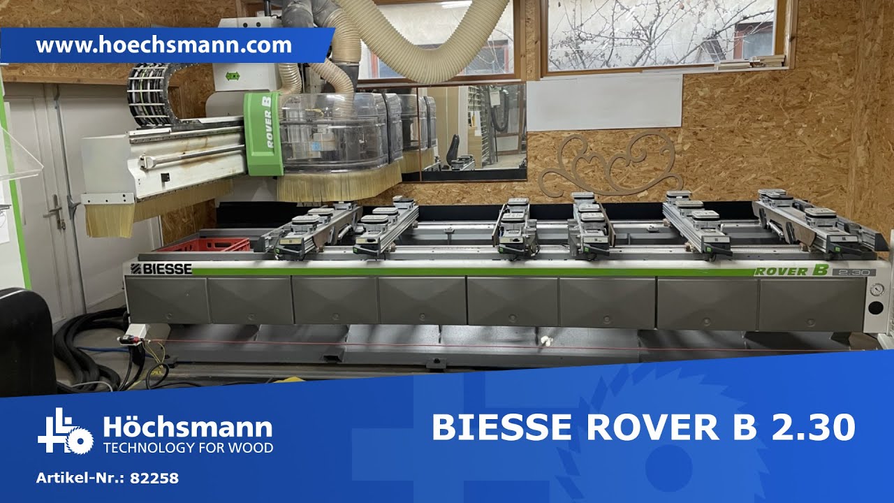 BIESSE ROVER B 2.30 (Höchsmann Klipphausen) - YouTube