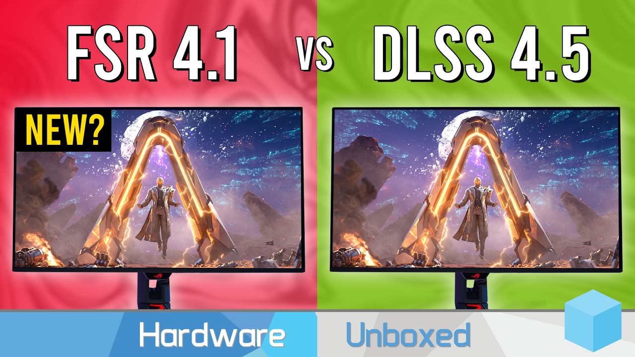 Is AMD About to Catch Up? - Leaked FSR 4.1 Tested - YouTube