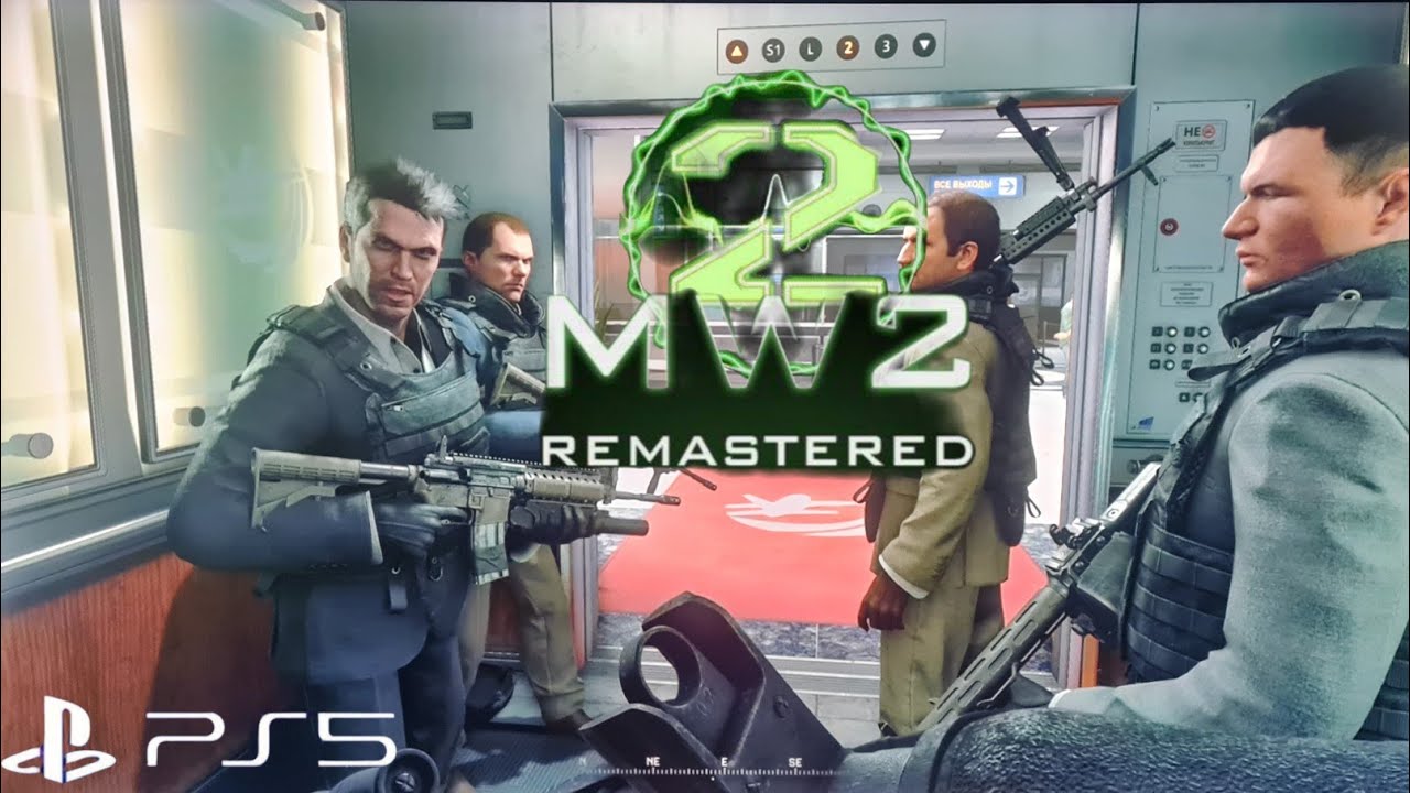 REMEMBER: NO RUSSIAN CALL OF DUTY MODERN WARFARE 2 Remastered PS5 ...