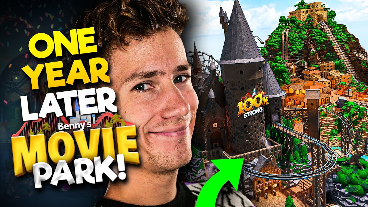 Revisiting BENNY'S MOVIE PARK! | Roblox Theme Park Tycoon 2 - YouTube