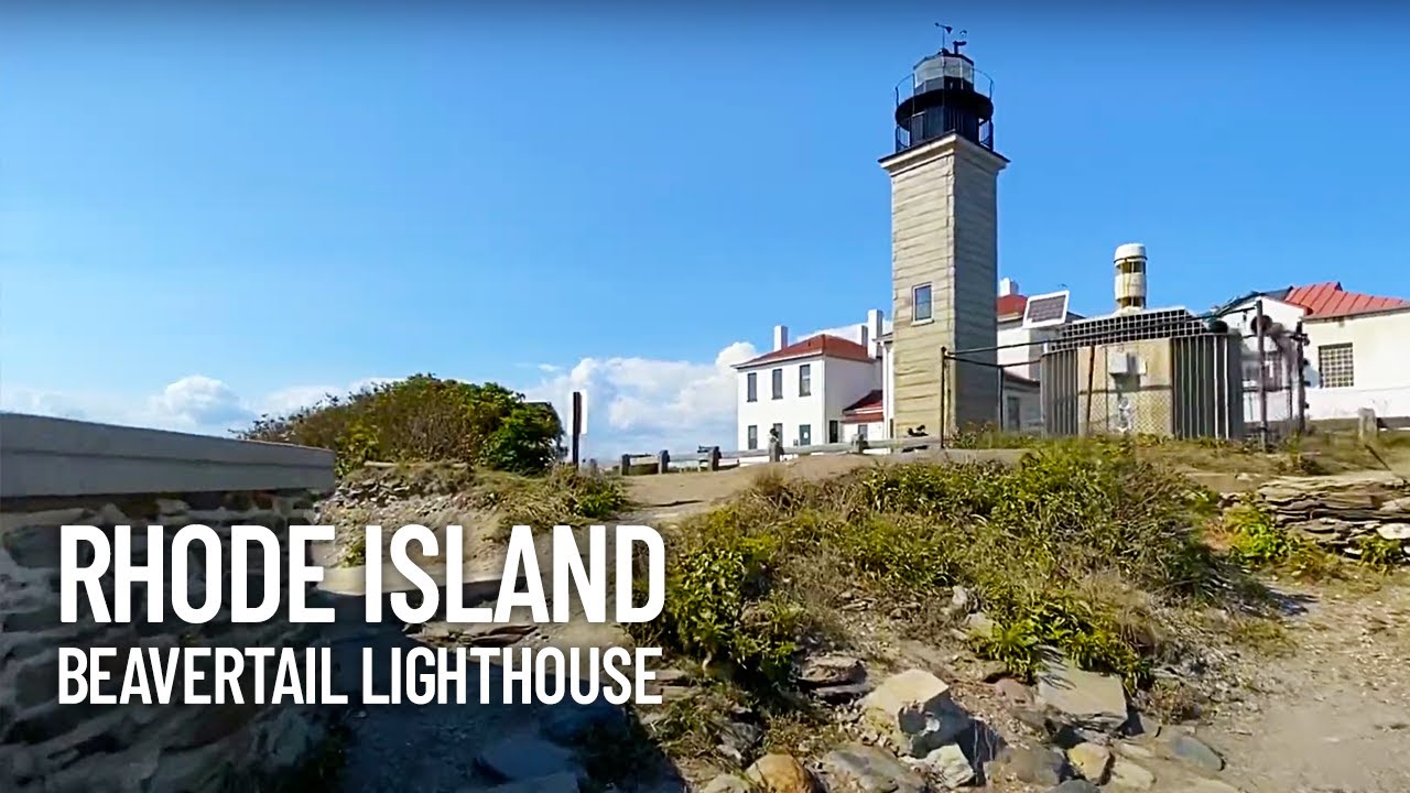 Beavertail Lighthouse - Beavertail State Park, Rhode Island - YouTube