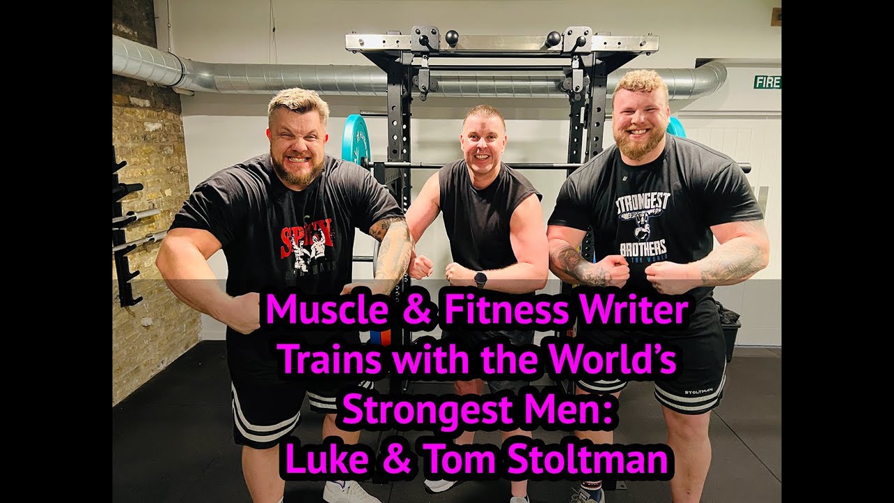 Muscle & Fitness Writer, Scott "Future" Felstead trains with Luke & Tom ...