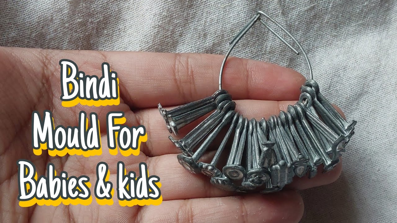 Bindi Design Mould for baby|| Bindi Stamps For Kids|| Pottu Achu for ...