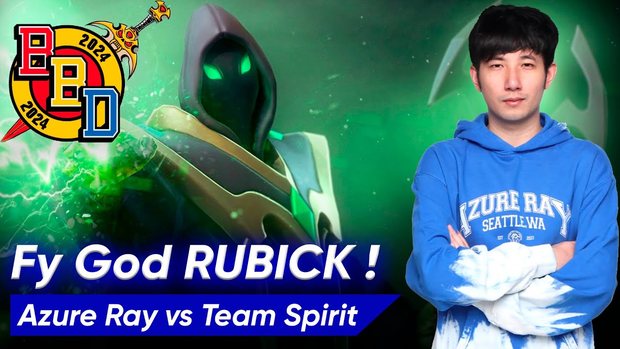 Fy God RUBICK SUPPORT vs Team Spirit | Dota 2 2024 Pro Gameplay - YouTube